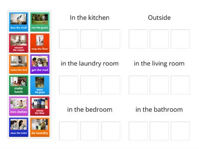 Chores - Teaching resources