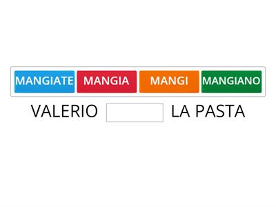 Verbi regolari e irregolari al presente - Recursos didácticos