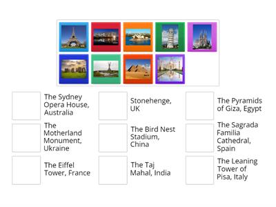 Famous landmarks - Teaching resources