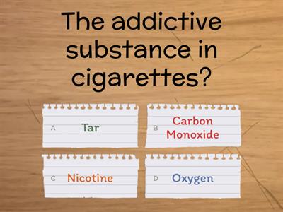 Smoking - Teaching resources