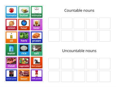 Countable uncountable - Teaching resources