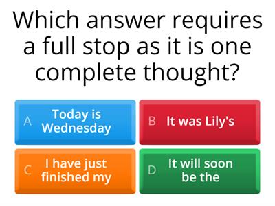 Full stop - Teaching resources