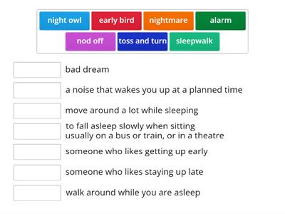 Sleep - Teaching resources