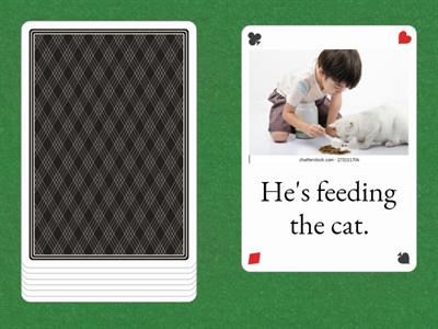 Present continuous - Materiały dydaktyczne