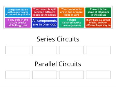 Series and parallel circuits - Teaching resources