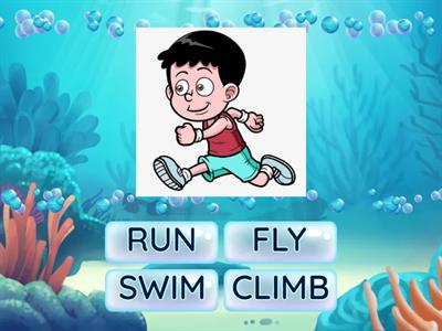 Run jump swim fly - Teaching resources