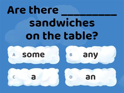 A an some any exercises - Teaching resources