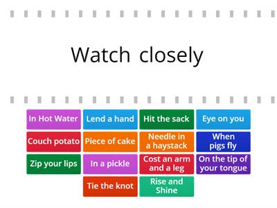 Idiom game - Teaching resources