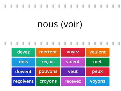 Vouloir pouvoir devoir - Teaching resources