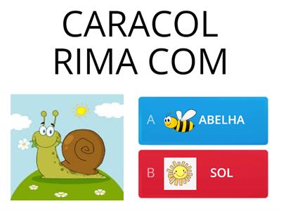 Jogo das rimas - Recursos de ensino