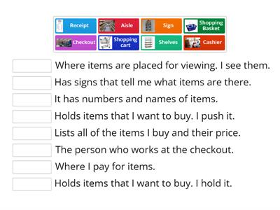 Grocery - Teaching resources