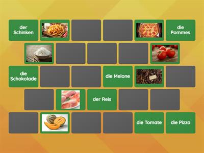 Memory essen - Unterrichtsmaterialien