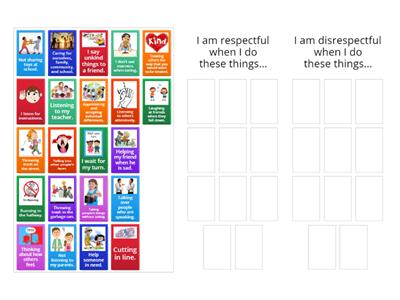 Respect - Teaching resources