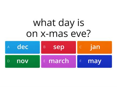 When and when - Teaching resources