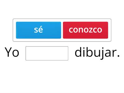 Saber conocer - Teaching resources