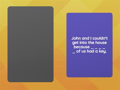 Neither both none all - Teaching resources