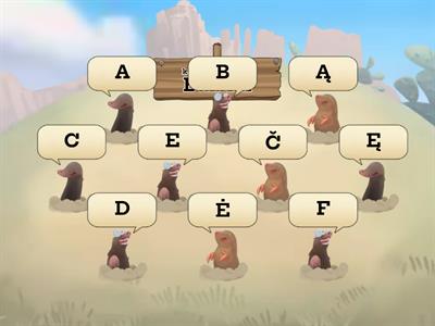 Priebalsiai ir balsiai - Mokymo ištekliai