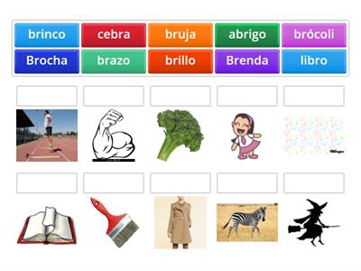 Sillaba bra bre bri bro bru - Recursos didácticos