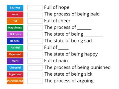 Suffix ing game - Teaching resources