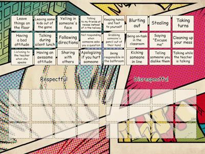 Respect - Teaching resources