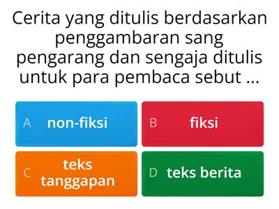 Membandingkan teks fiksi dan non fiksi - Sumber daya pengajaran