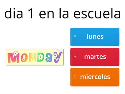 El calendario dias y meses - Teaching resources