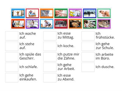 Tagesablauf - Teaching resources
