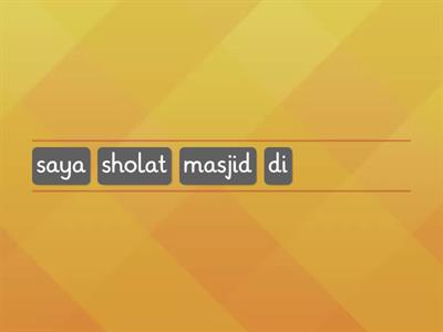 Menyusun kalimat - Teaching resources