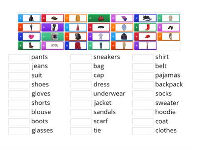 Accessories - Teaching resources