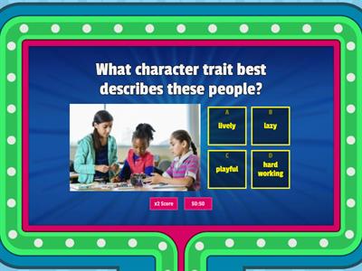 Character traits - Teaching resources