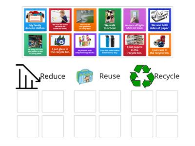 Reuse reduce recycle - Teaching resources
