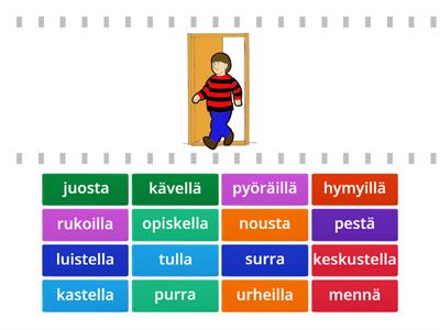 3 verbityyppi - Tehtävät