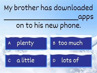 Quantifiers - Teaching resources