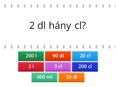 Űrmérték átváltás - Tananyagok