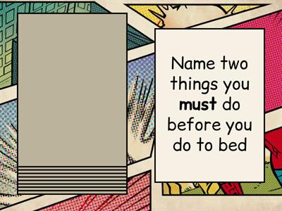 Must mustnt - Teaching resources