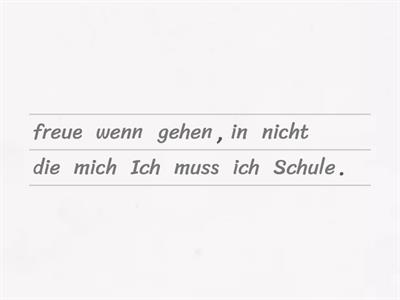 Wenn - Teaching resources