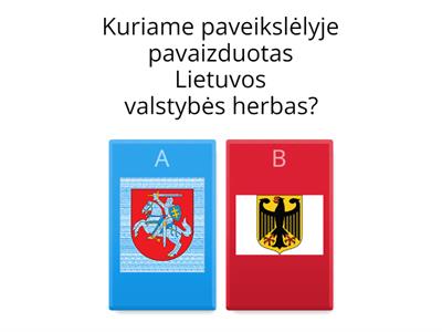 Lietuvos simboliai - Mokymo ištekliai