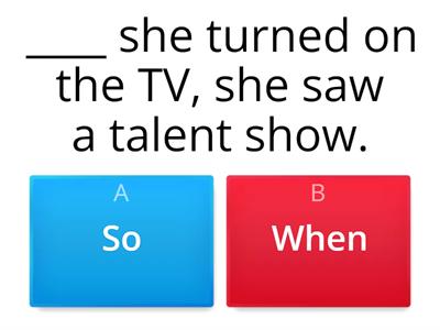 So because - Teaching resources