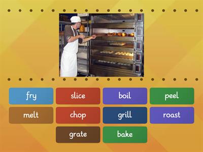 Verbs Cooking - Recursos didácticos