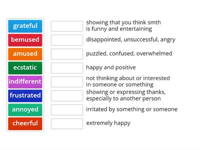 Feelings - Teaching resources