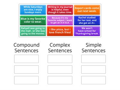 Simple compound and complex games - Teaching resources