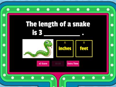Inches feet yard - Teaching resources