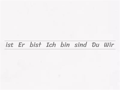 Konjugation - Teaching resources