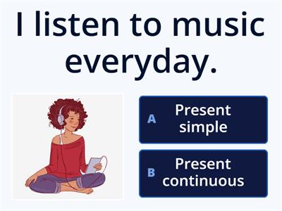 Present continuous Wordwall - Recursos didácticos