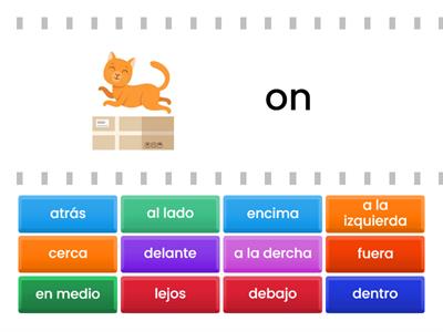 Preposiciones de lugar - Recursos didácticos