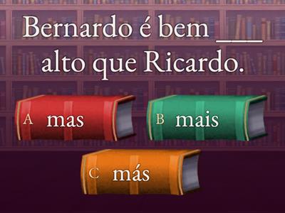 Mas más mais - Recursos de ensino