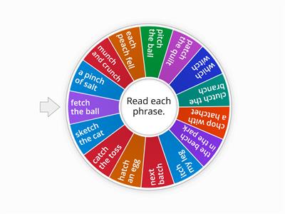 Tch and ch game - Teaching resources