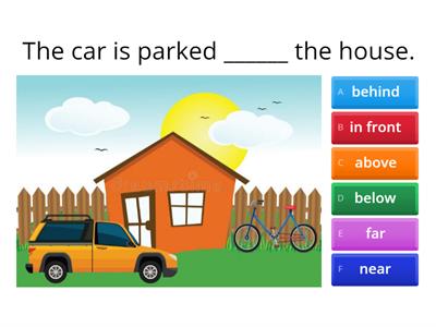 Above below - Teaching resources