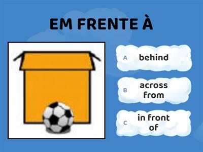 Next to in front of between across from - Recursos de ensino