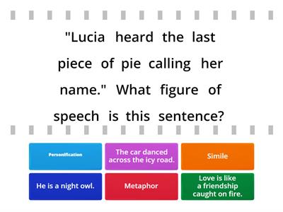 Simile and metaphor games - Teaching resources